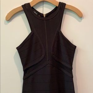 bebe | Dresses | Black Bebe Bodycon Mini Dress | Poshmark